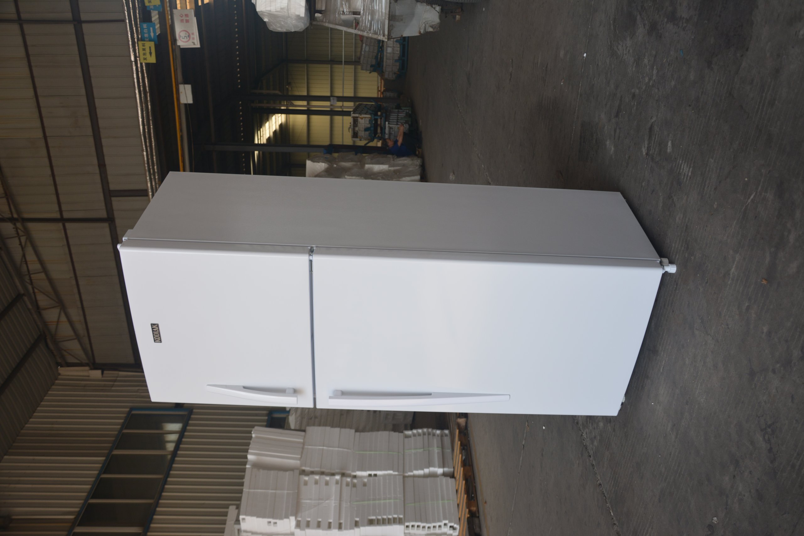 Smeta 492 Solar Powered Camping DC Double Door Fridge Freezer