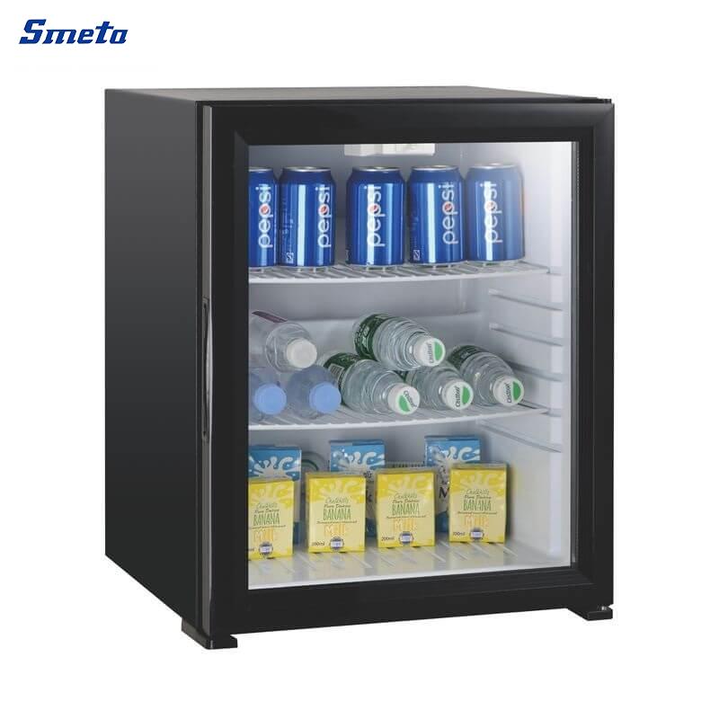 Smeta 1.5 Cu.Ft. Mini Absorption Fridge Glass Door