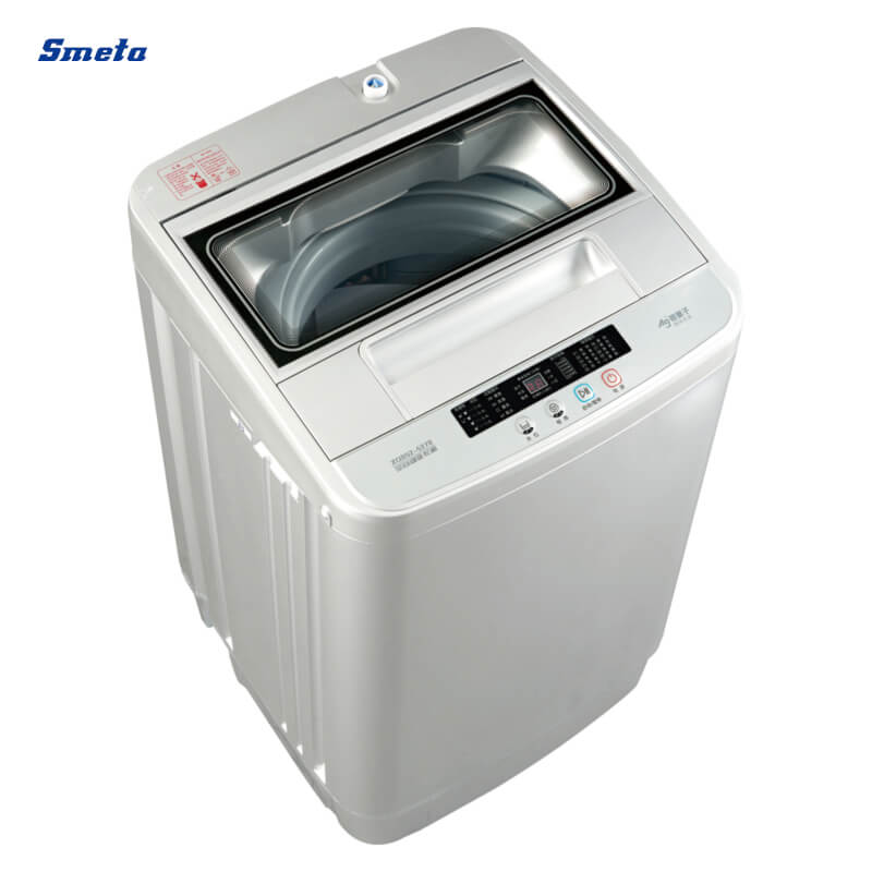 Smeta 8/9Kg Glass Top Loader Fully Automatic Washing Machine