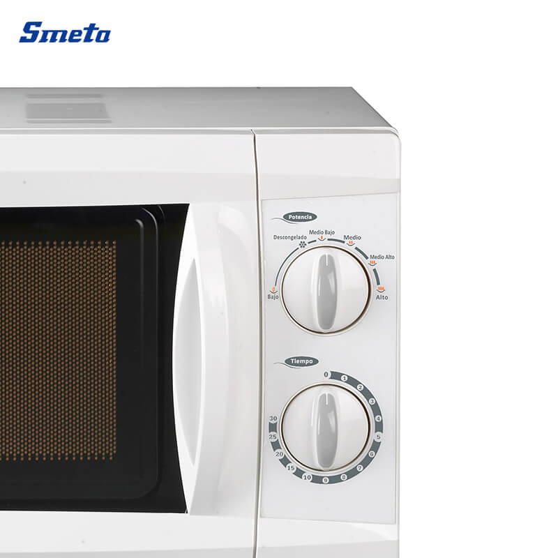Smeta Best Compact 20L Portable Microwave with Mechanical Controls